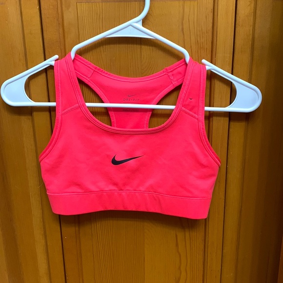 Nike | Intimates & Sleepwear | Neon Pink Nike Bra | Poshmark